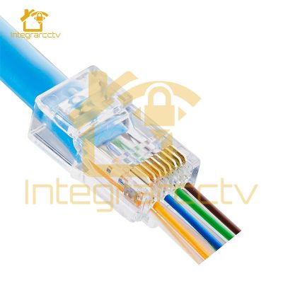 Plug RJ-45 fácil ponchado